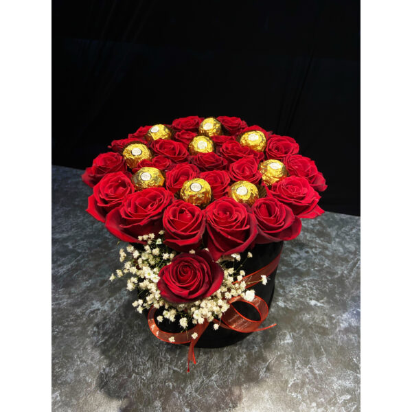 My Darling Rose Box - Local Florist Istanbul - Send Flower- Same Day ...