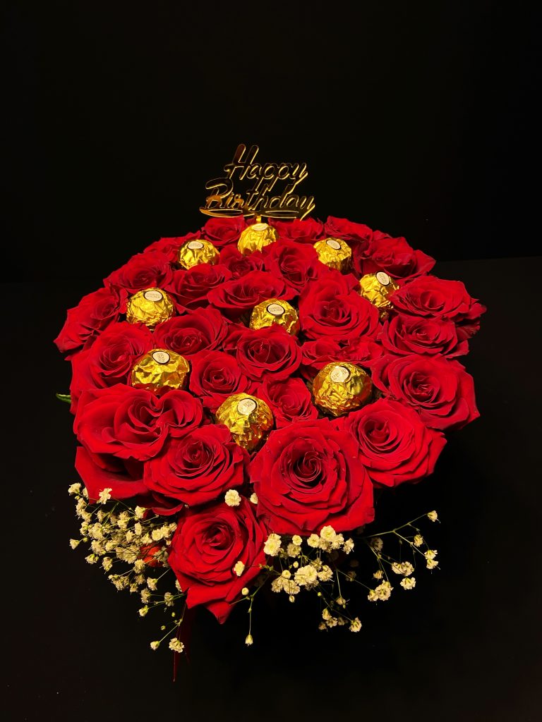 My Darling Rose Box - Local Florist Istanbul - Send Flower- Same Day ...