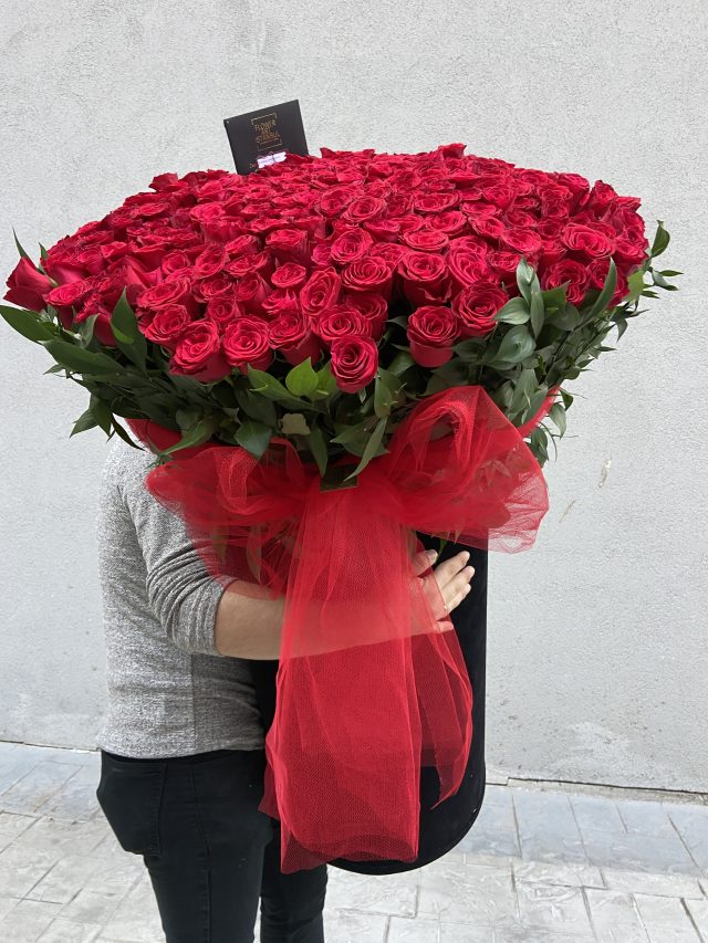 301 Red Roses Deluxe Alcyoneus - Local Florist Istanbul - Send Flower ...